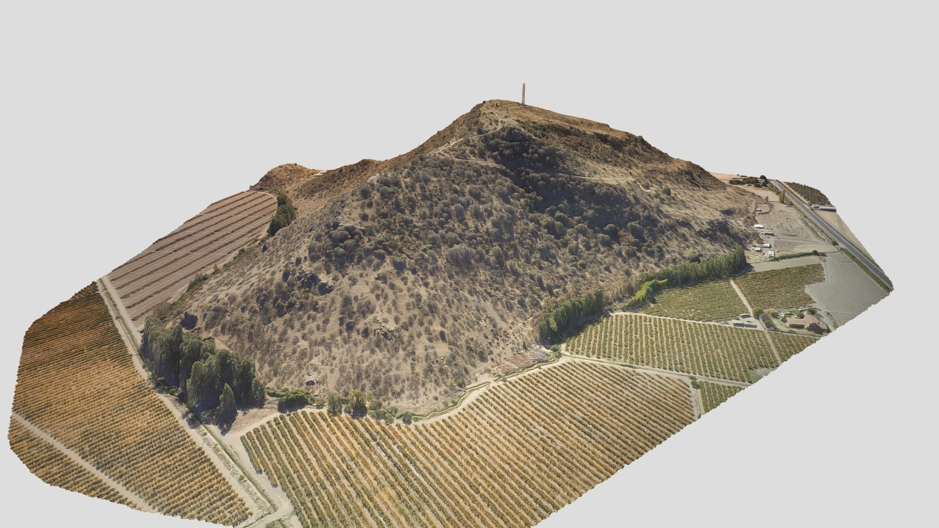 Pucara Inca del Cerro Grande De La Compañía - 3D model by Código Andino ...