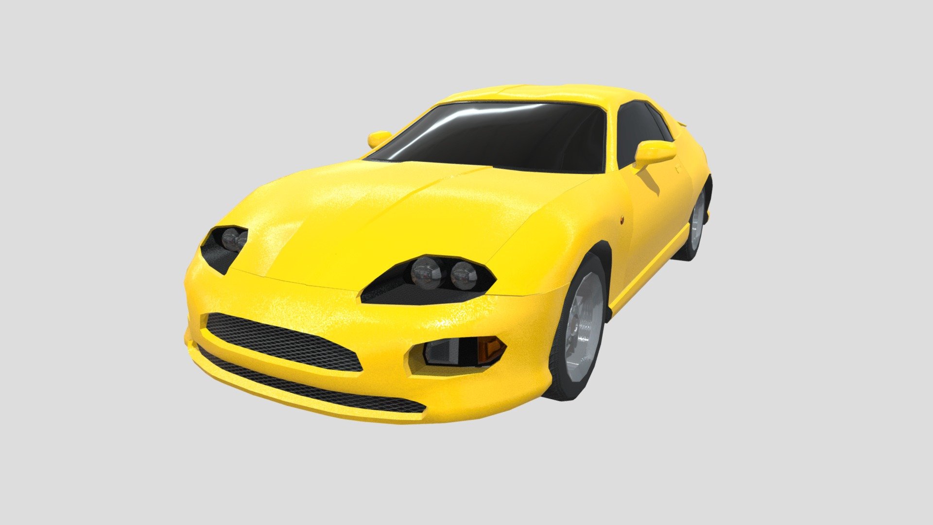Low Poly Compact Japanese SportCar - Buy Royalty Free 3D model by Tair ...