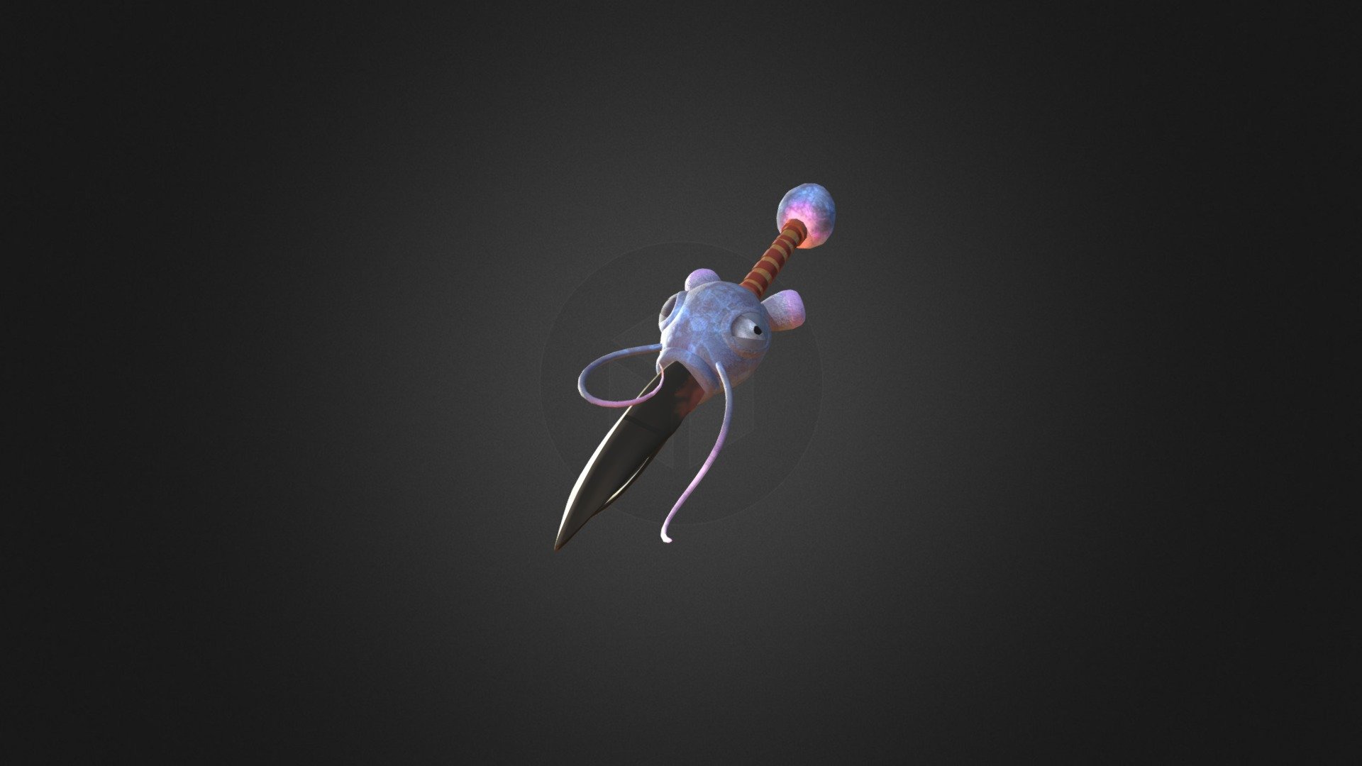 OctopusDagger - 3D model by Corey Francisco (@LambentKnight) [b92b660 ...