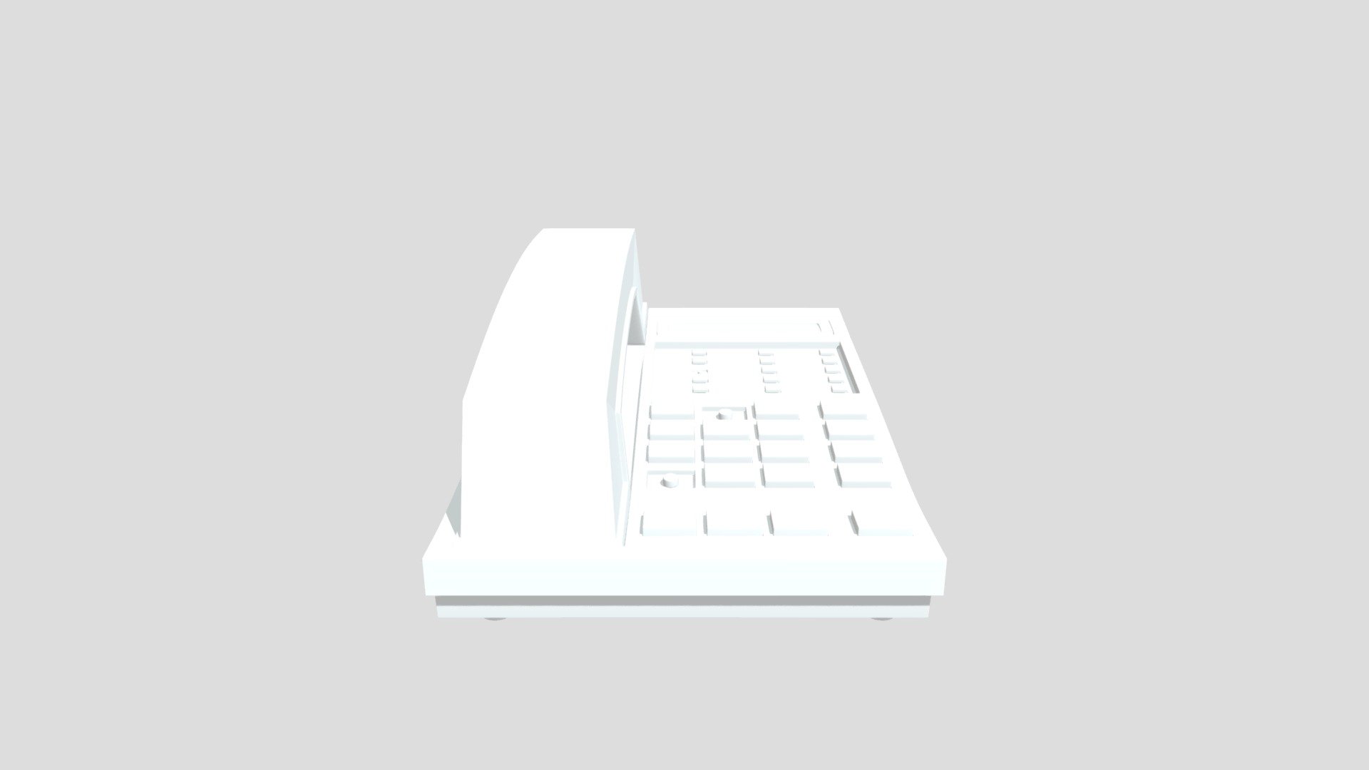 Retro Telephone - 3D model by ayxsh [b92c4b7] - Sketchfab