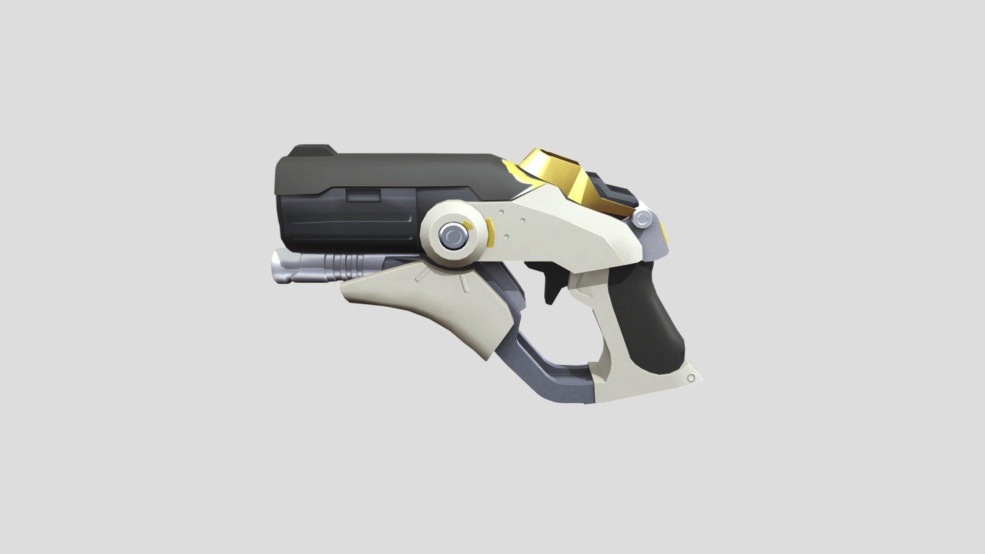 Mercy's Caduceus Blaster Textured - Download Free 3D model by James ...
