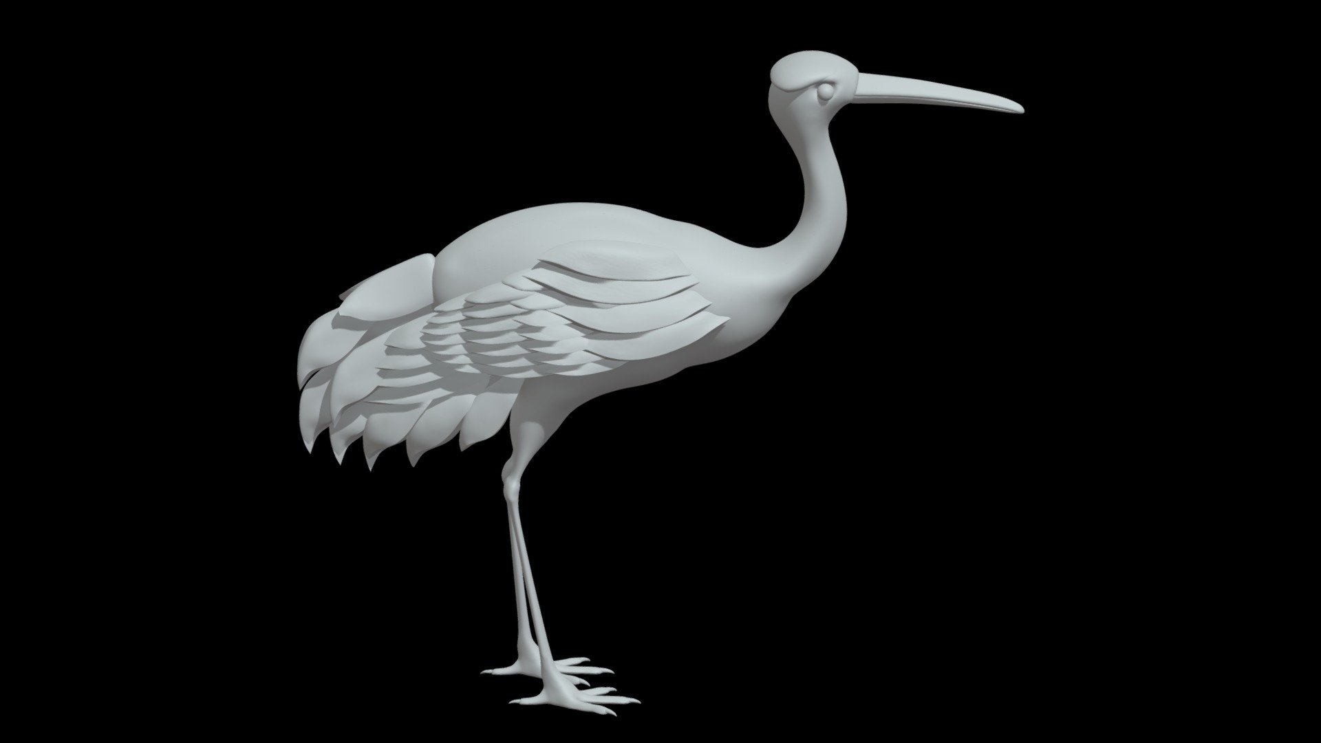 Stork - Buy Royalty Free 3D model by explorertit36@gmail.com ...