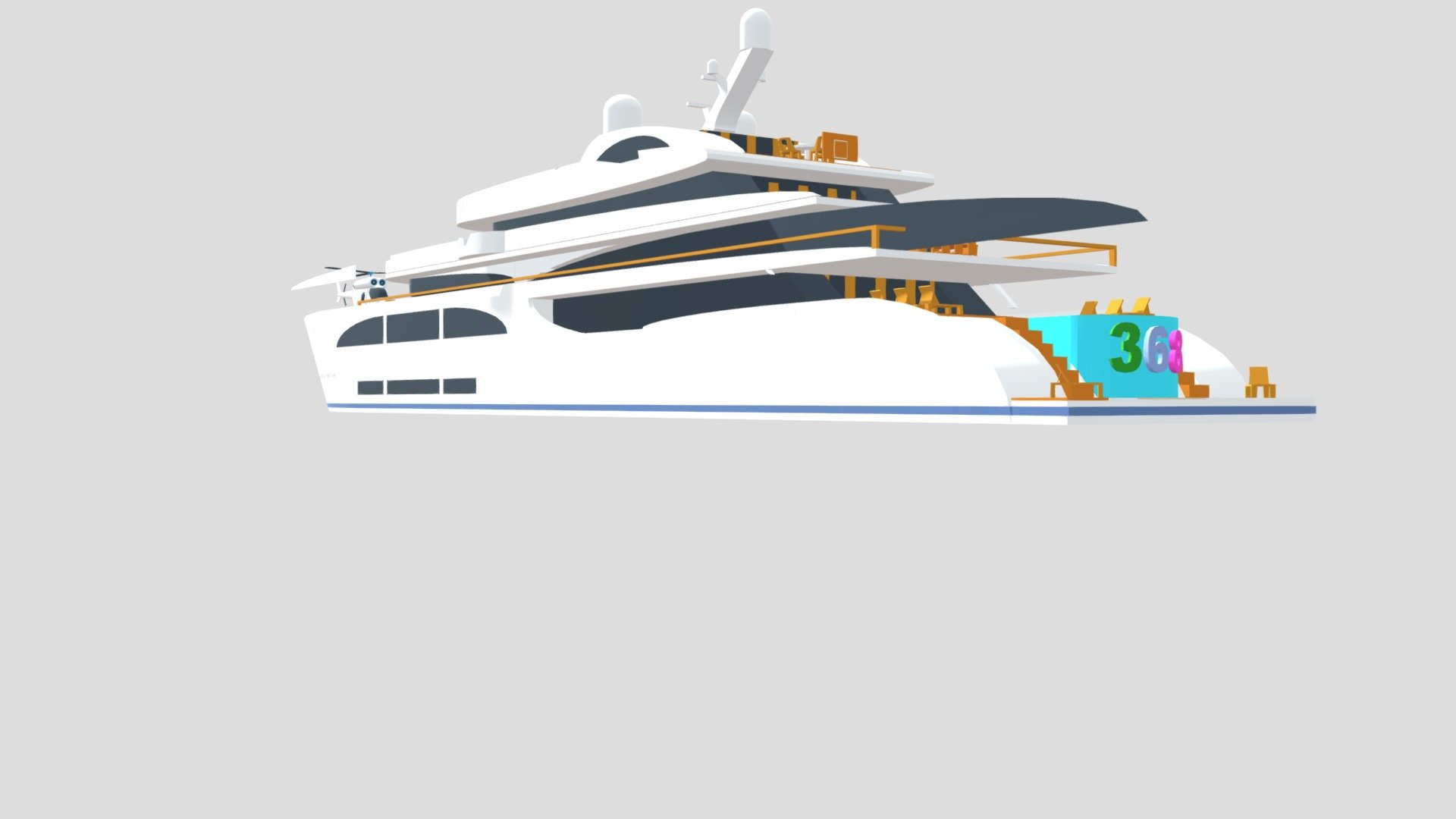 Ship 368 - Download Free 3D model by espinosa.cejas [b930e8a] - Sketchfab