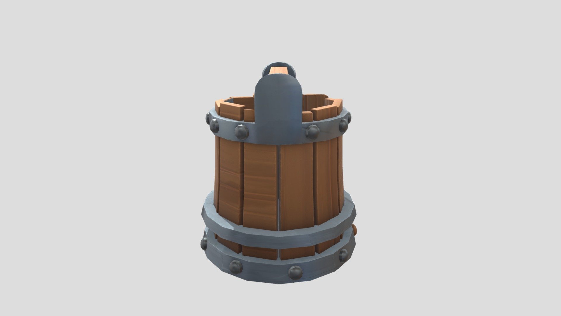 Bucket stylized - 3D model by zack0watts258 [b93290f] - Sketchfab