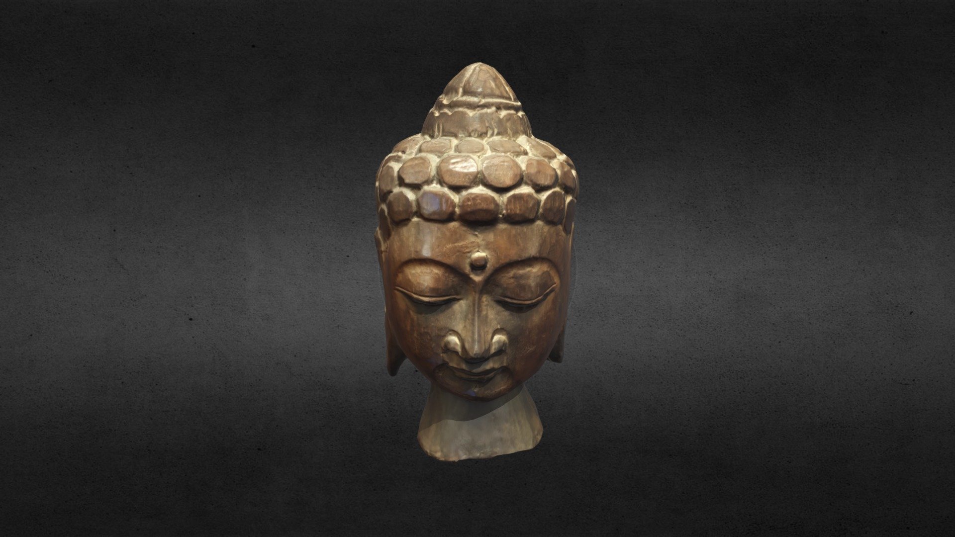 Budda Head Low Poly Complete - 3D model by nikcurcio [b932bc0] - Sketchfab