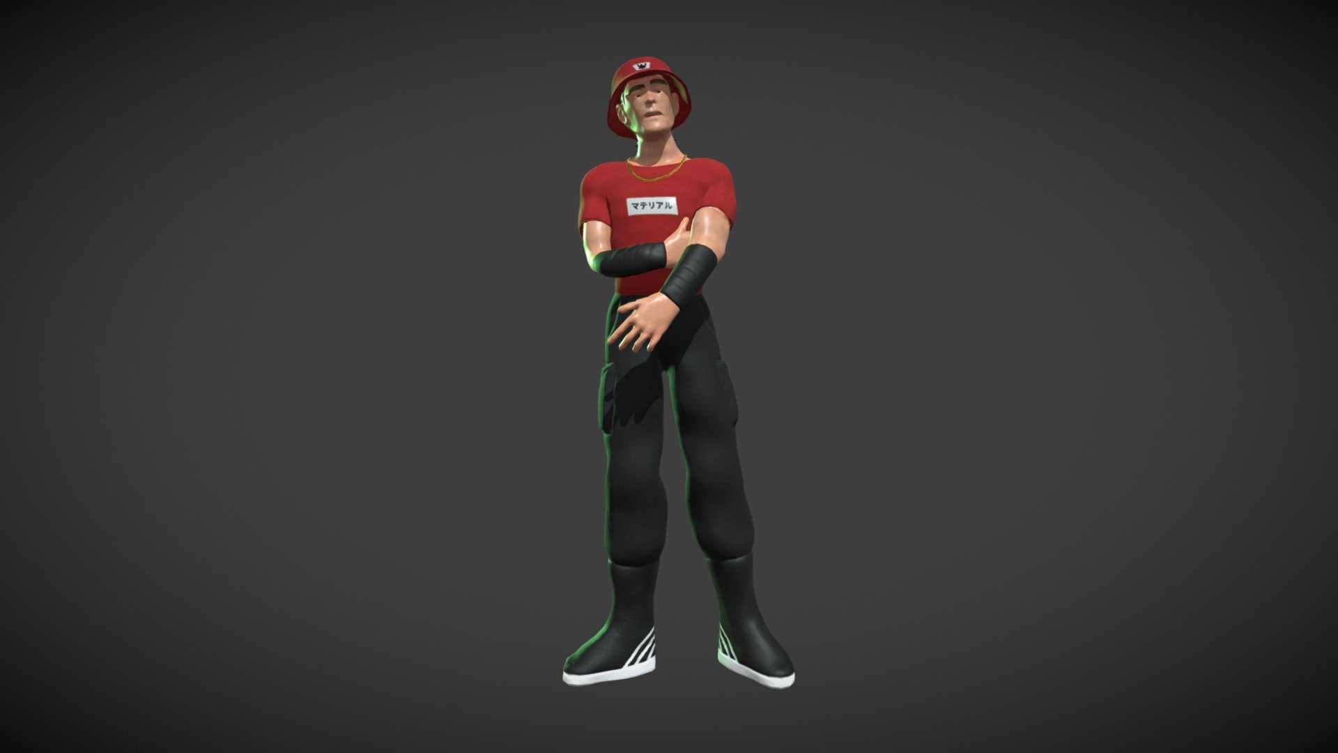 Kevin Dodge - by Víctor Jara - 3D model by Víctor Jara (@victorjarap01 ...