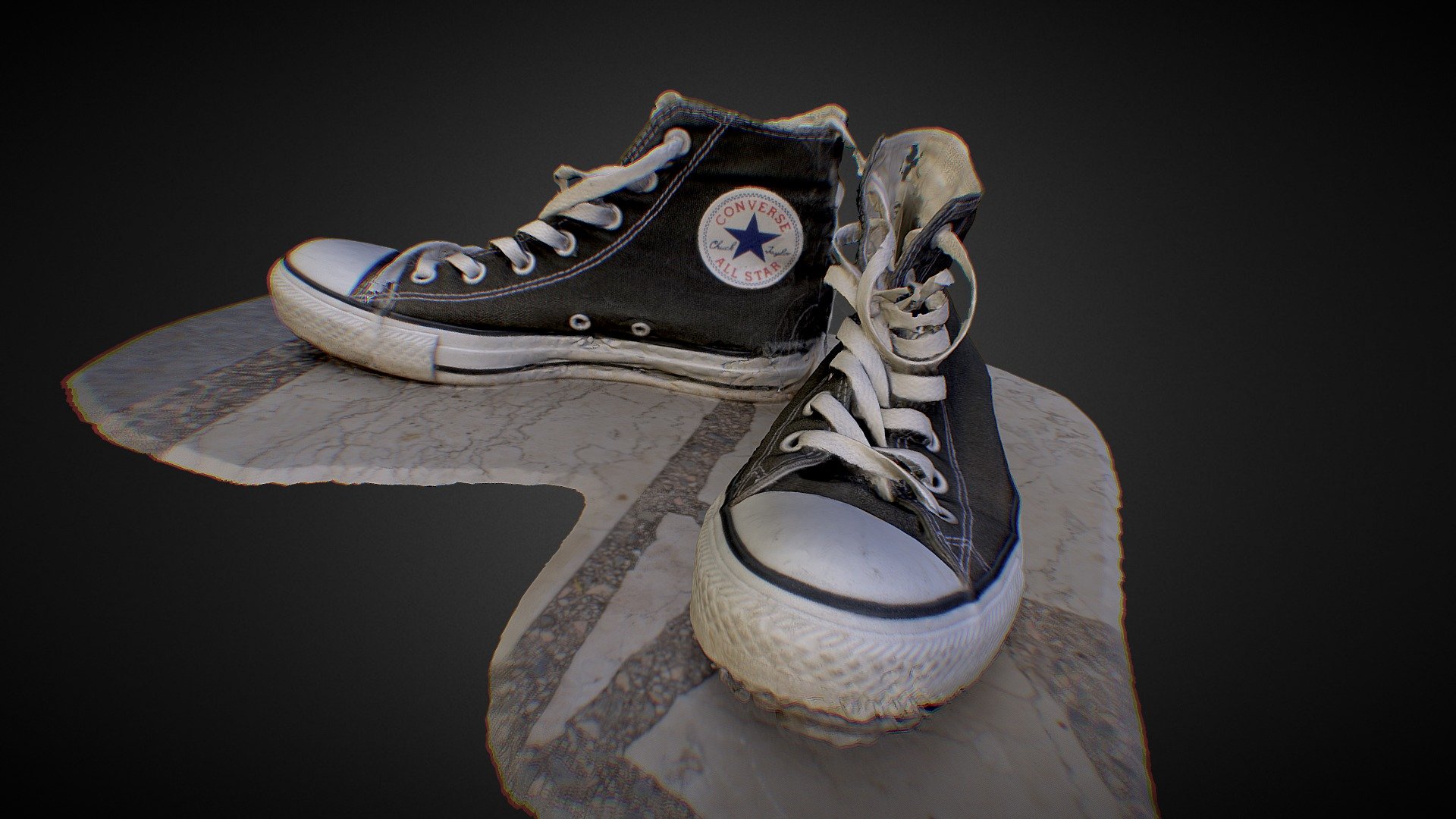 Converse - 3D model by desmond [b9337b9] - Sketchfab