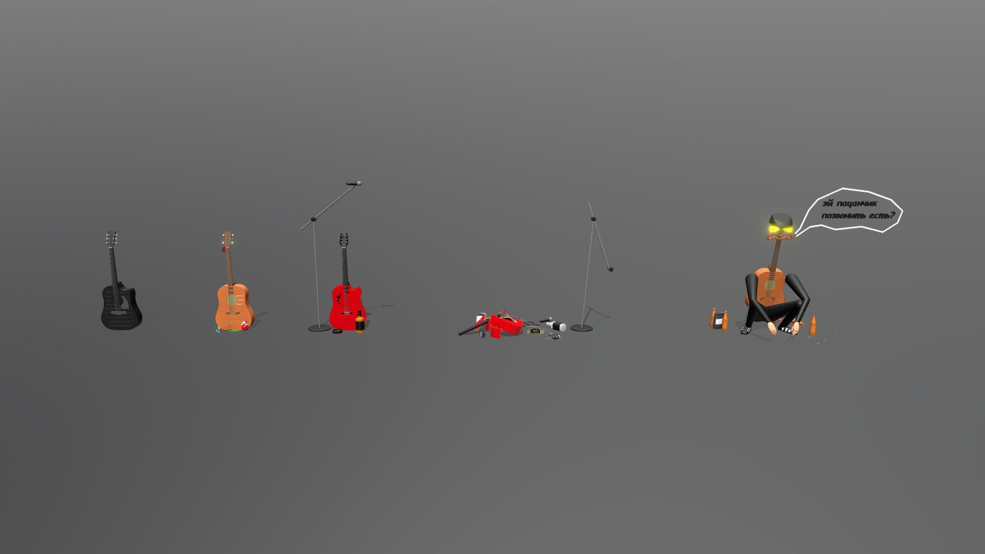 Homework 4 (XYZ School) - 3D model by StrelaChNick (@queman69) [b936504 ...