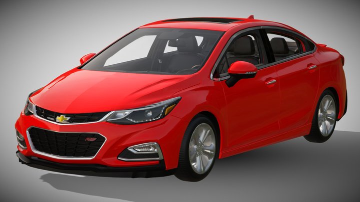 Chevrolet-cruze 3D models - Sketchfab