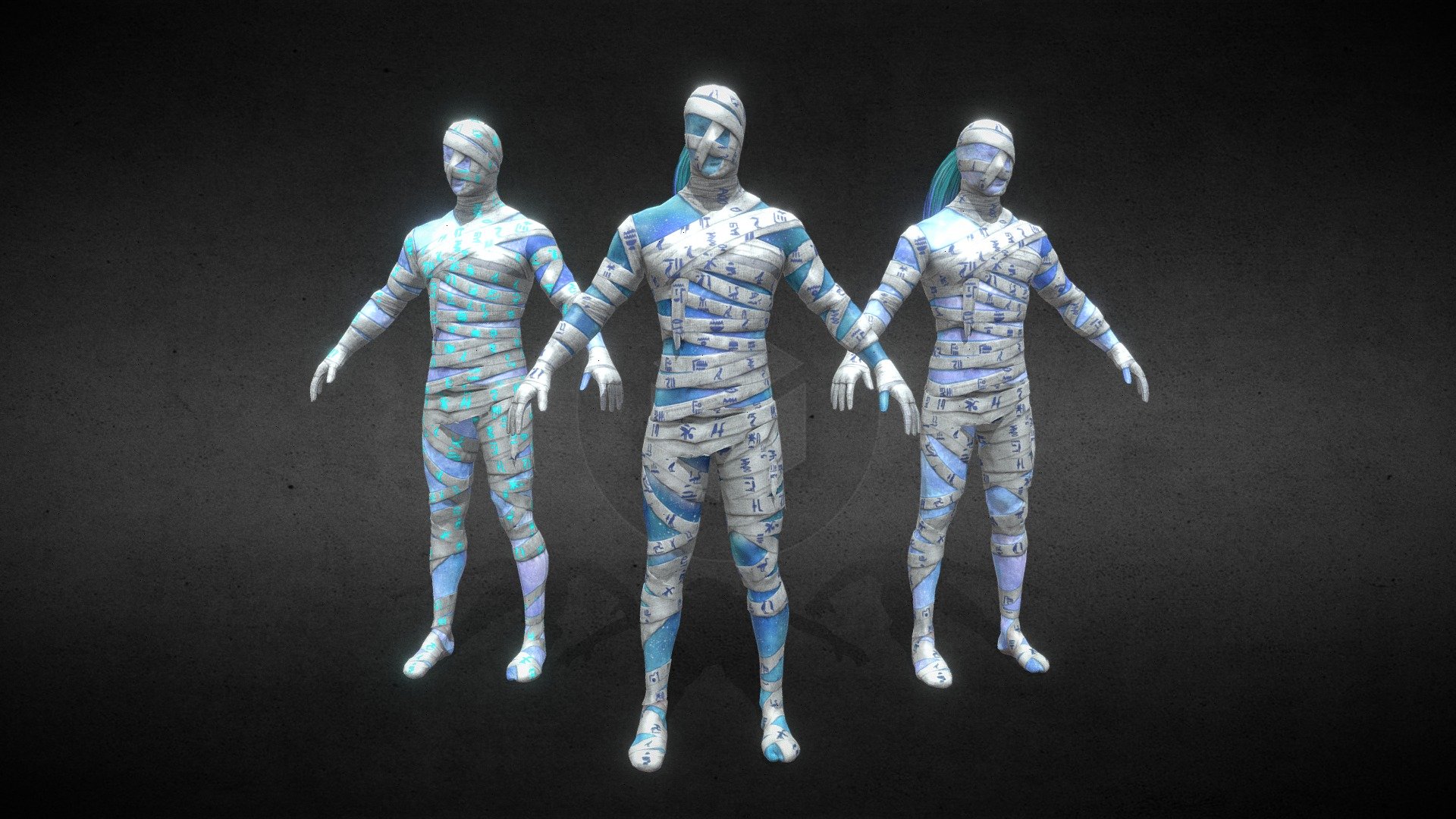 Psychophage Set Male - 3D model by 4911 SACHIN GAMING (@sachinnawale754 ...