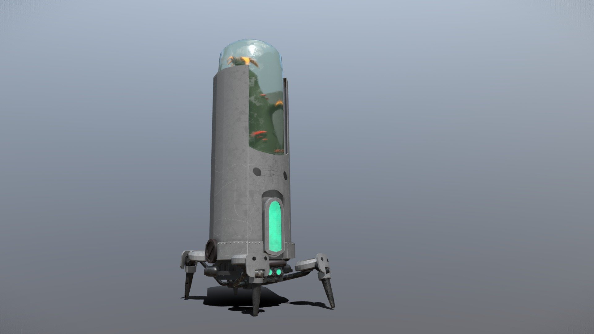 Terrarium robot v1 - Download Free 3D model by wersmamani [b939d83 ...