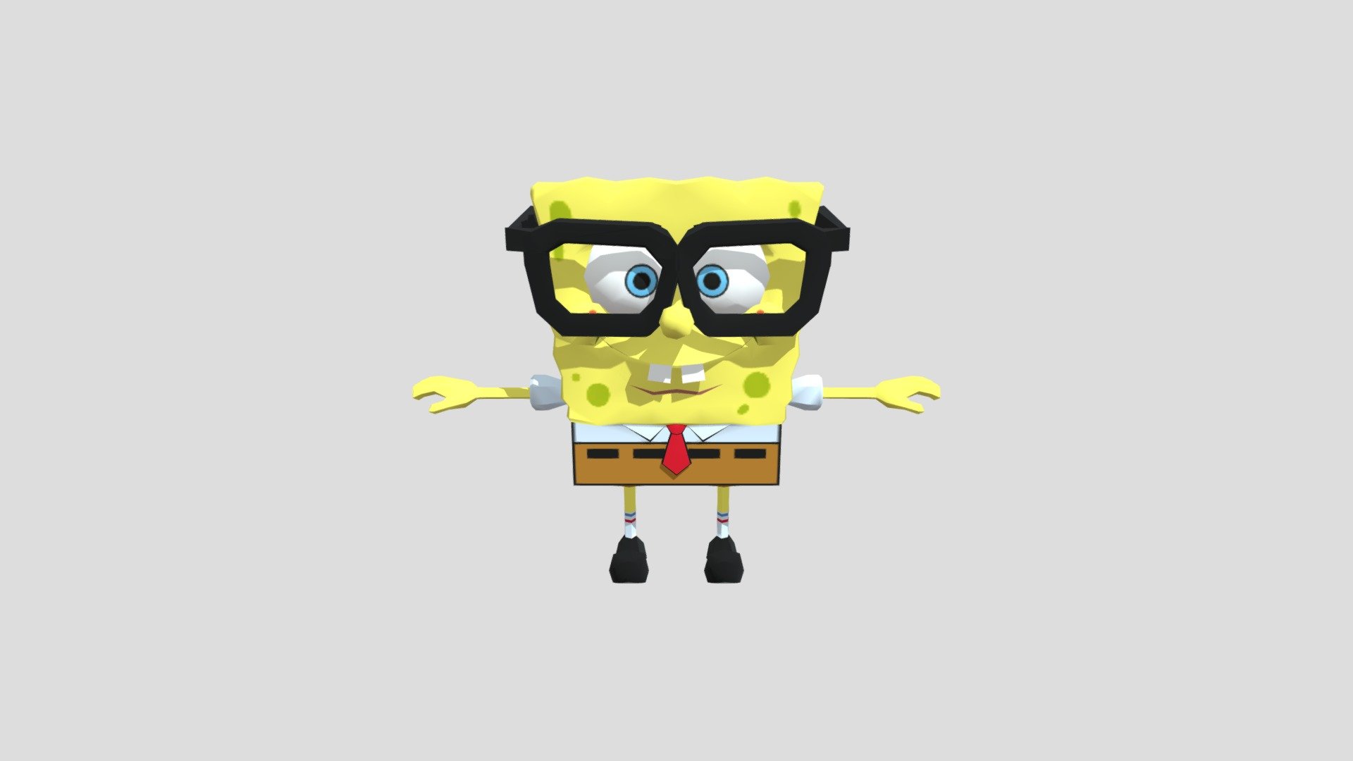 SpongeBob Jellyfishing Glasses - Download Free 3D model by ...