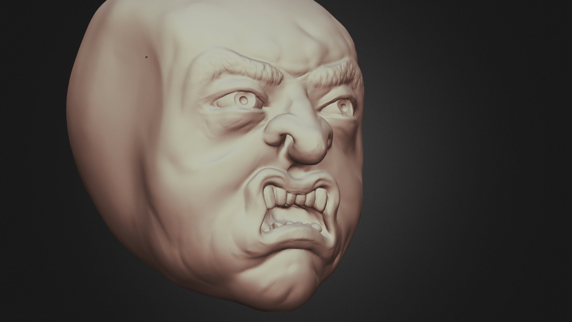 10. Disgust #sculptjanuary18 - 3D model by Xoteleku [b93c74f] - Sketchfab