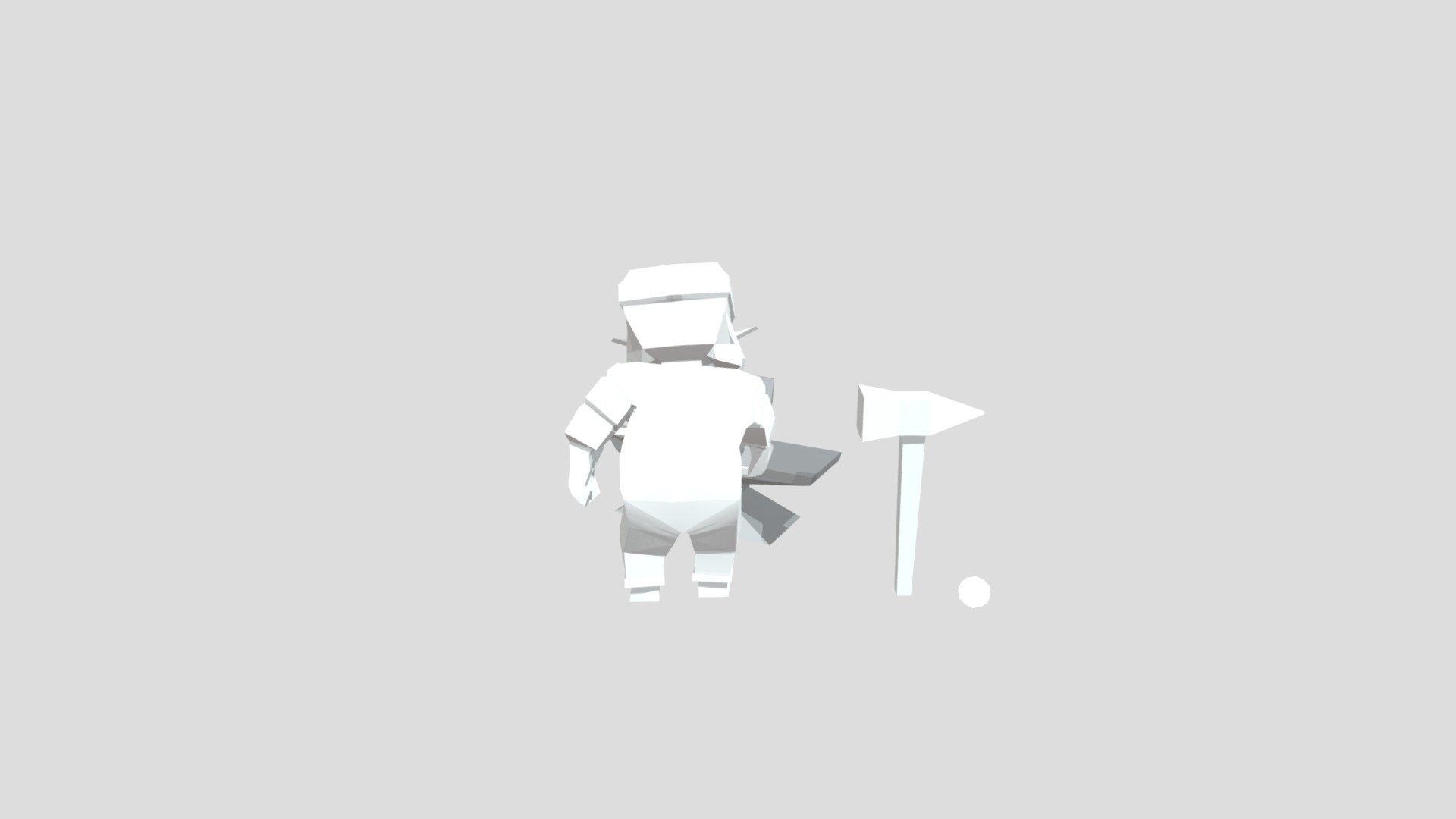 dwarf blacksmith - Download Free 3D model by crisix8819 (@Cristobal ...