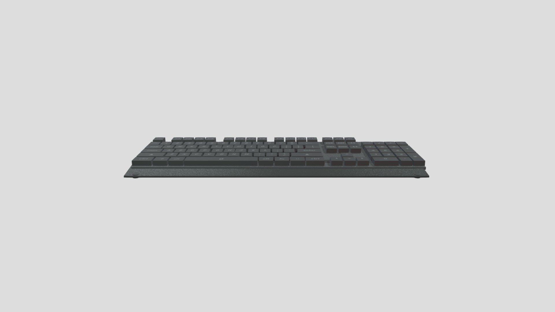 Keybord - Download Free 3D model by Freaky Gamer (@davi13gb) [b940398 ...