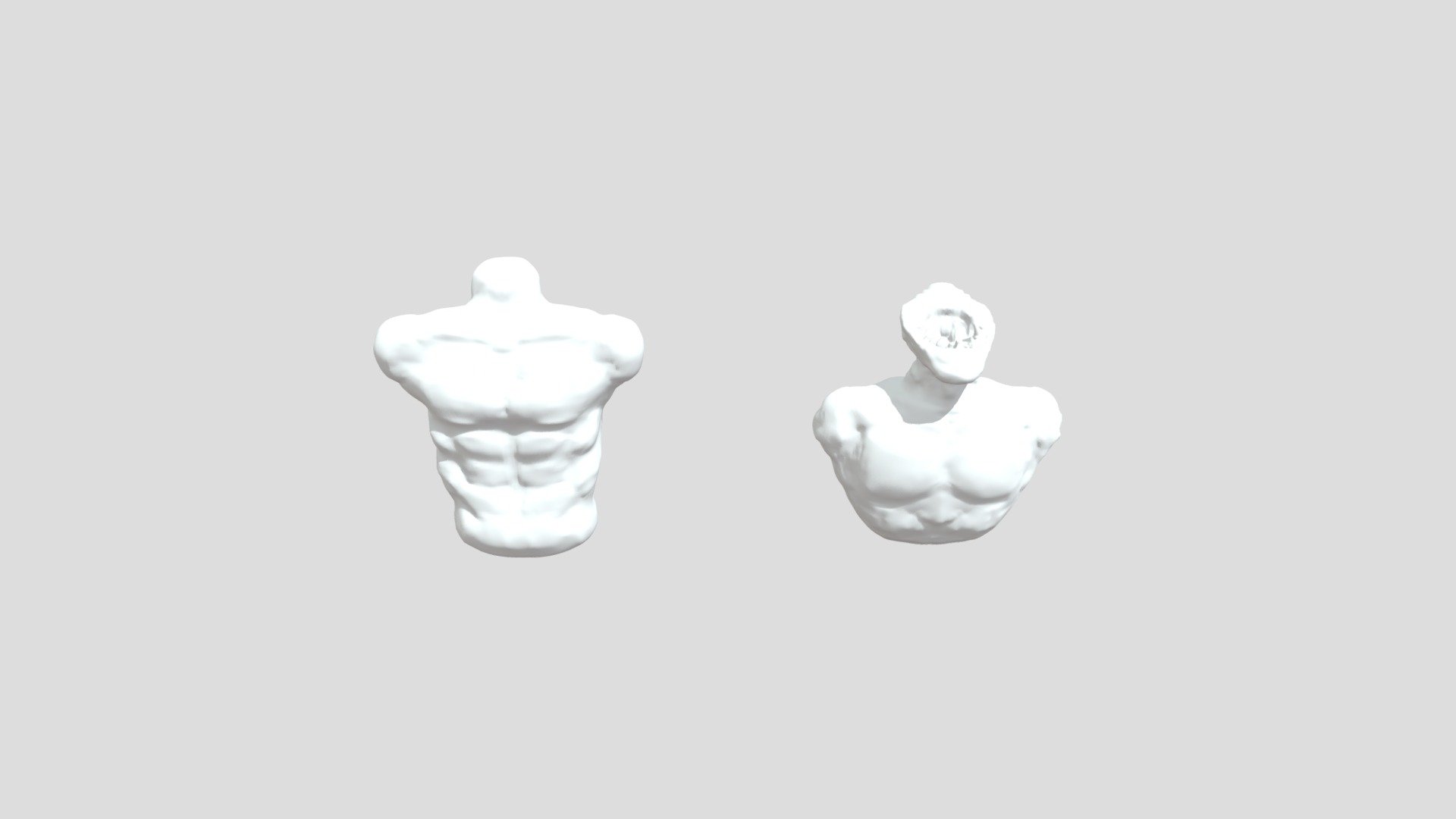 Torso Practice 1 - 3D model by GodOfTomatoes [b9411de] - Sketchfab