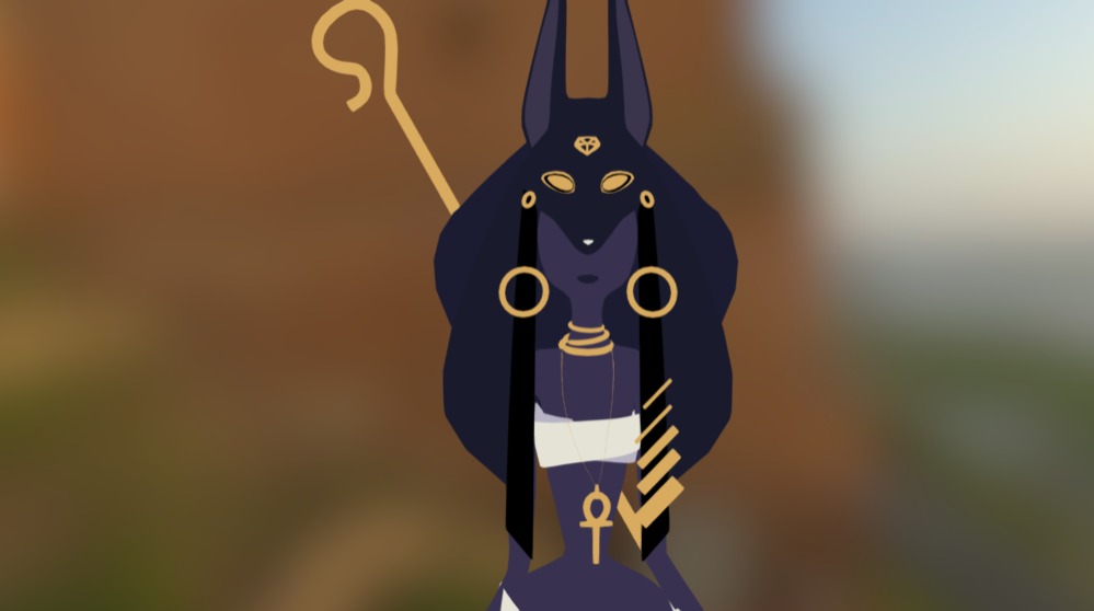 3dFanArt anubis - 3D model by jetinairleee [b941302] - Sketchfab