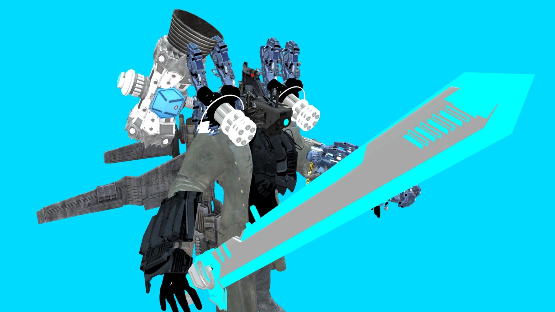 UTCM Upgraded Titan cameraman Dom studio - Download Free 3D model by ...