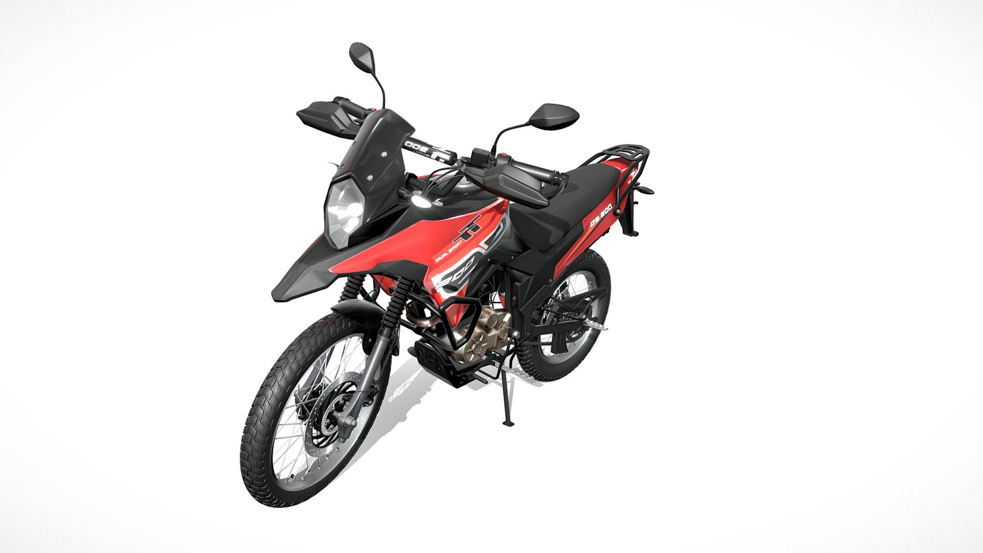 MOTORCYCLE AKT TT DS 200 - Buy Royalty Free 3D model by Inmersivo S.A.S ...