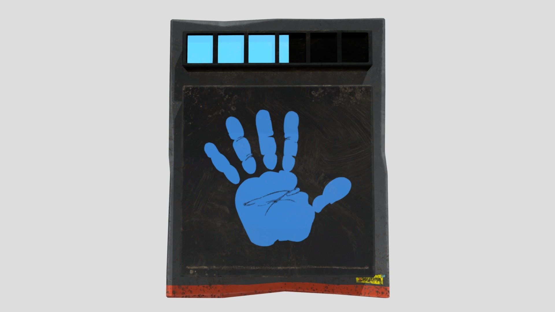 Poppy Playtime 3 Blue Hand Scanner - Download Free 3D model by TOY WAR ...