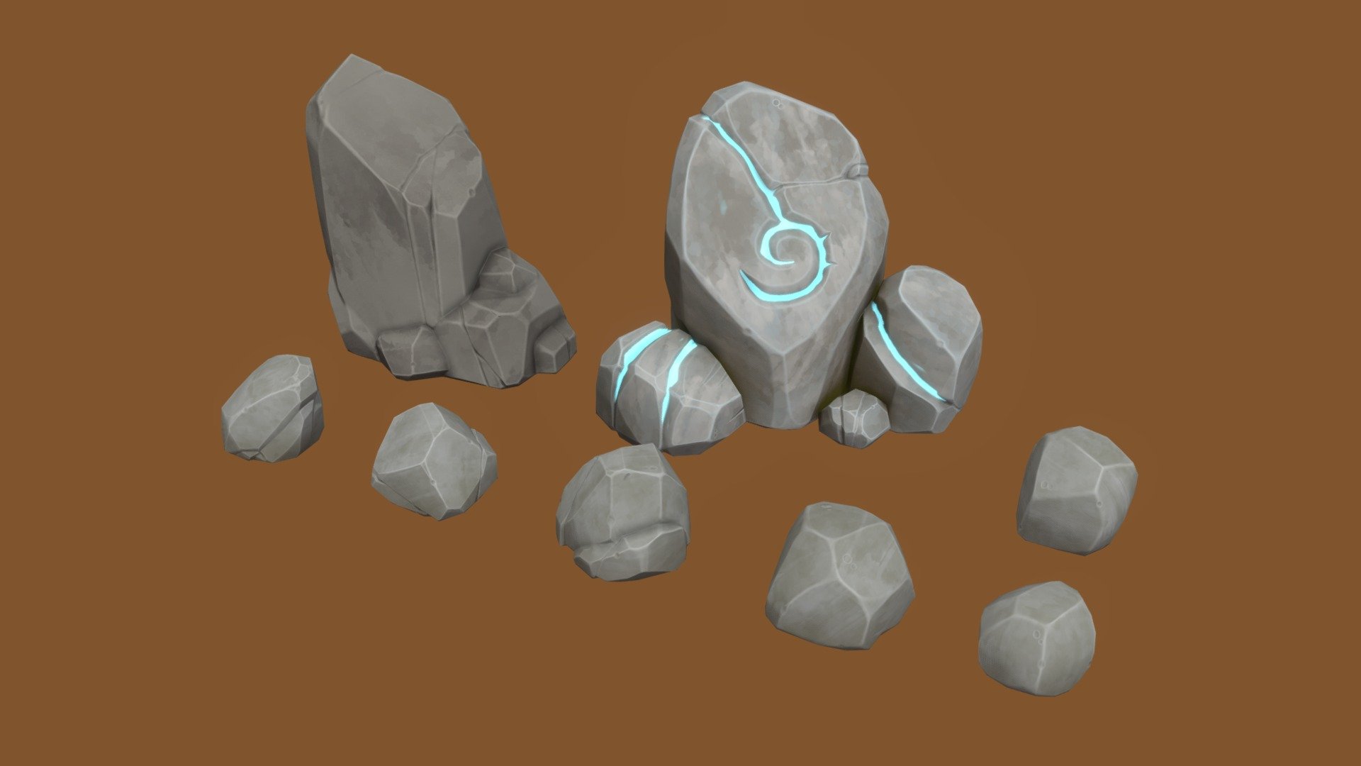 Stylized Rock 01 - Download Free 3D model by Fish (@meinvalley ...