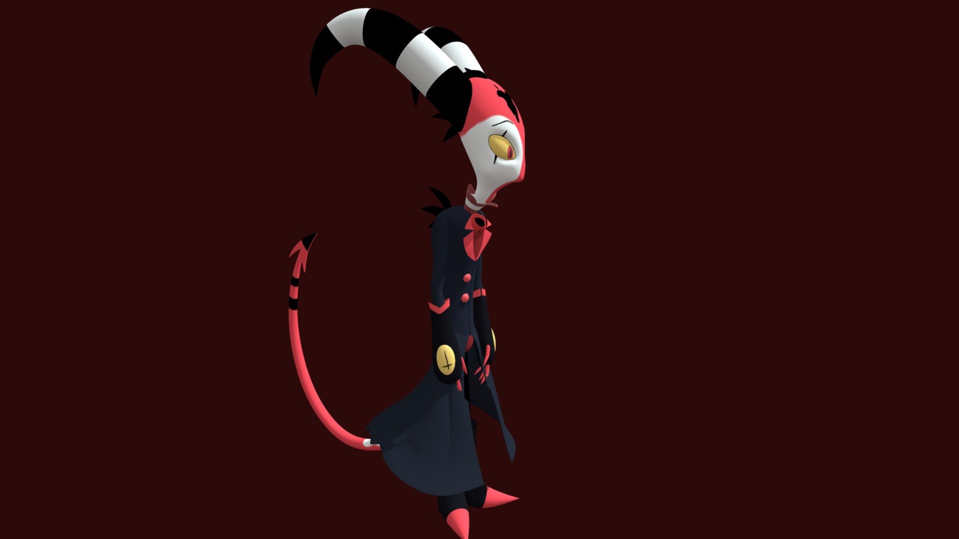 Helluva boss Blitzo - Buy Royalty Free 3D model by DarkNight Studio ...