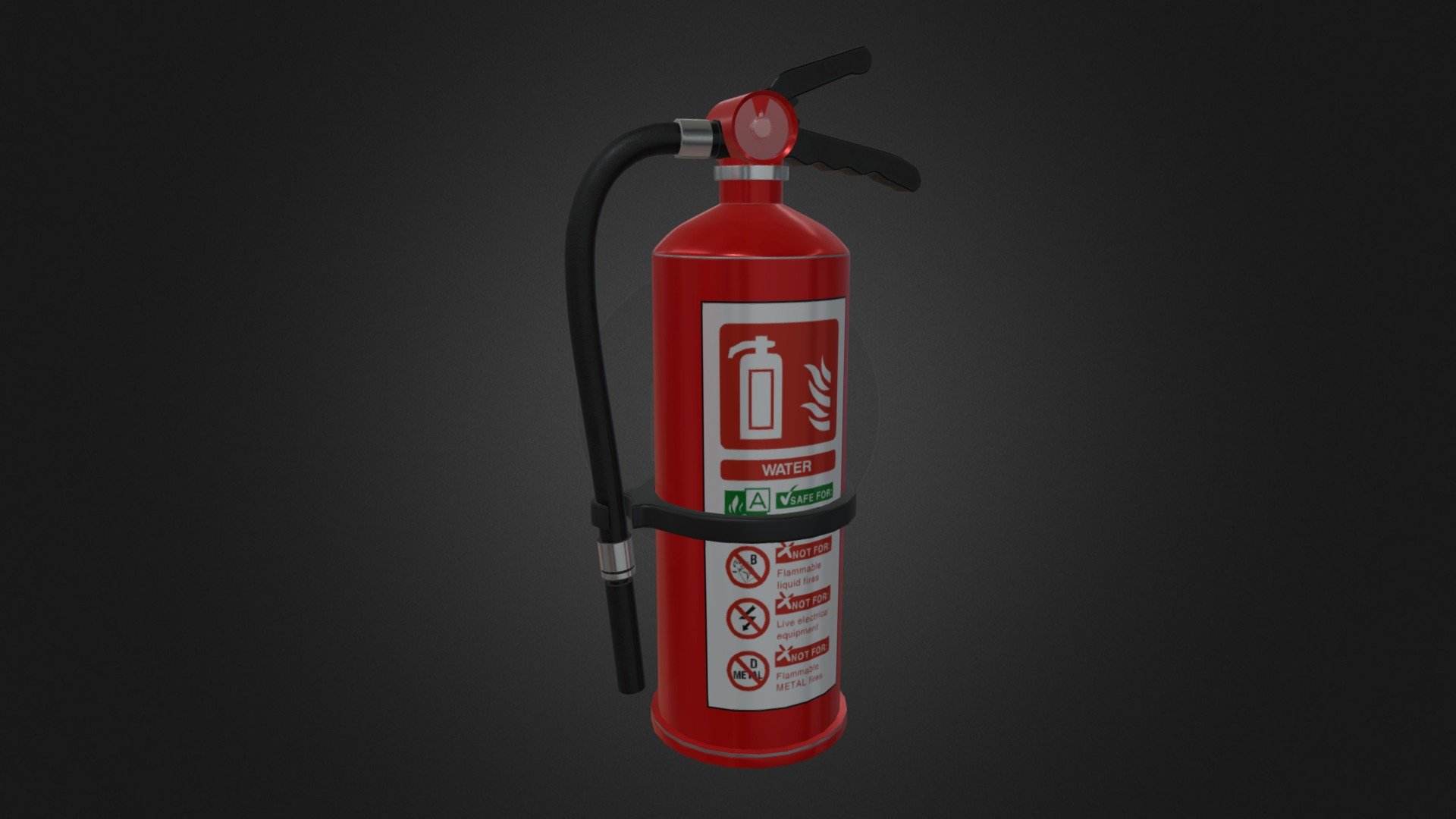 Fire Extinguisher 3D Asset - Download Free 3D model by Abbas Chalni ...
