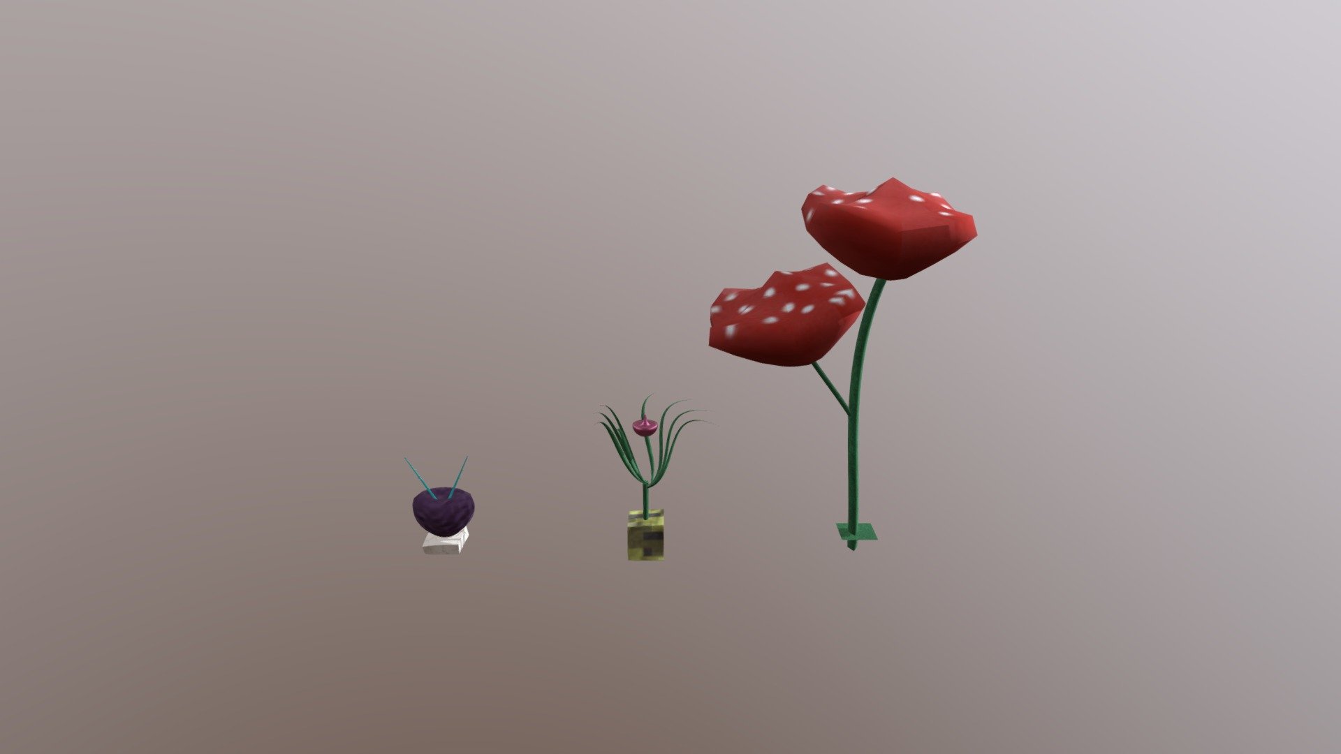 My Plants Textured - 3D model by Brianna Morrison (@breebell) [b94520d ...
