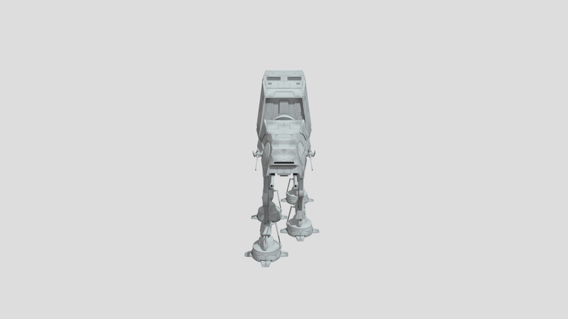 AT-AT Walker - 3D model by Andromeda (@ancient_sniper) [b9458a1 ...