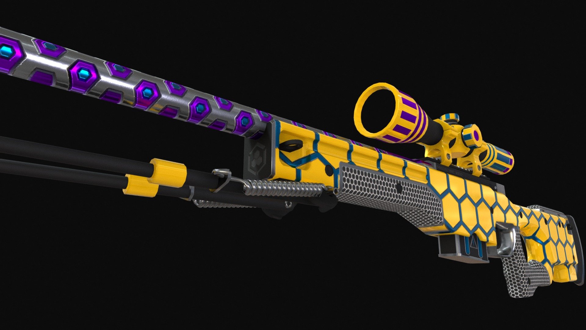 AWP | ENERGY RIFLE - 3D model by Hackett (@hackett76) [b94675b] - Sketchfab