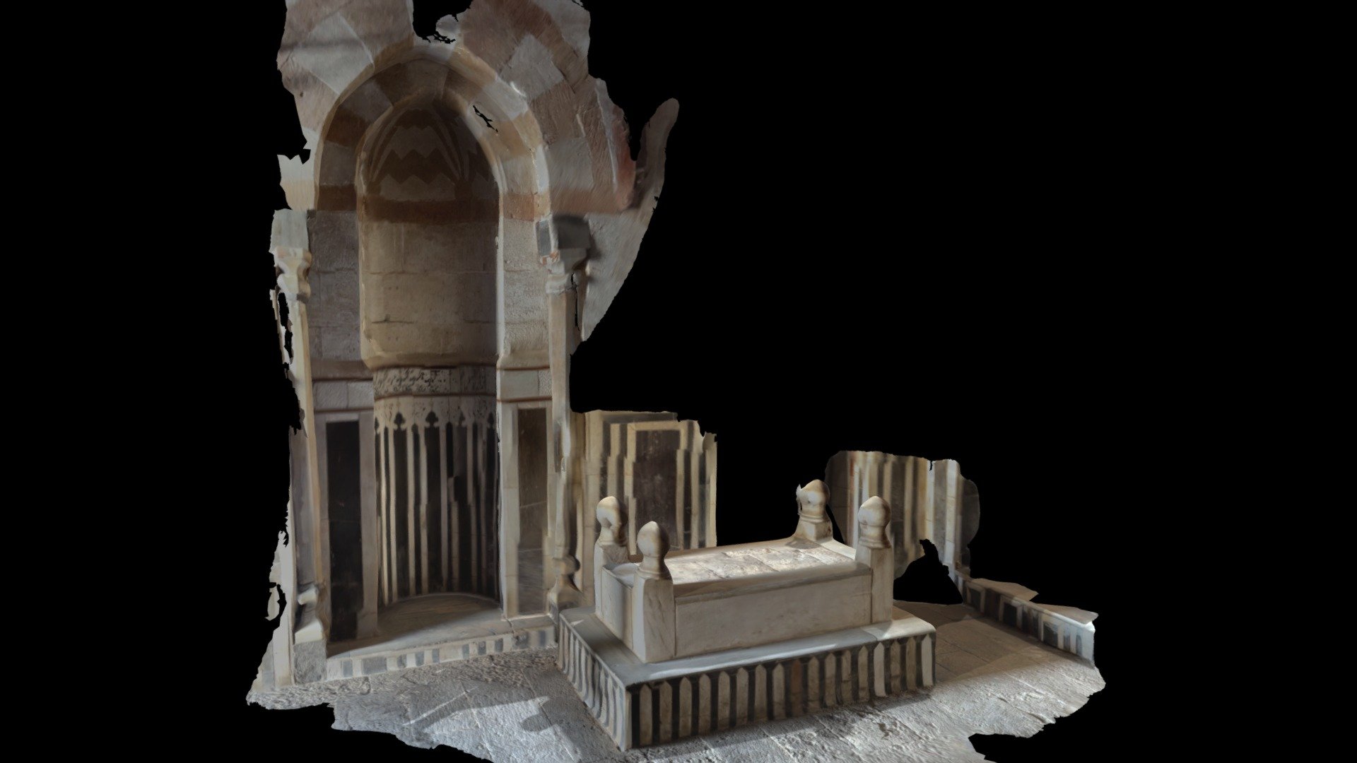 Tomb in Khair Bek Complex in Cairo - Download Free 3D model by Bashiir ...
