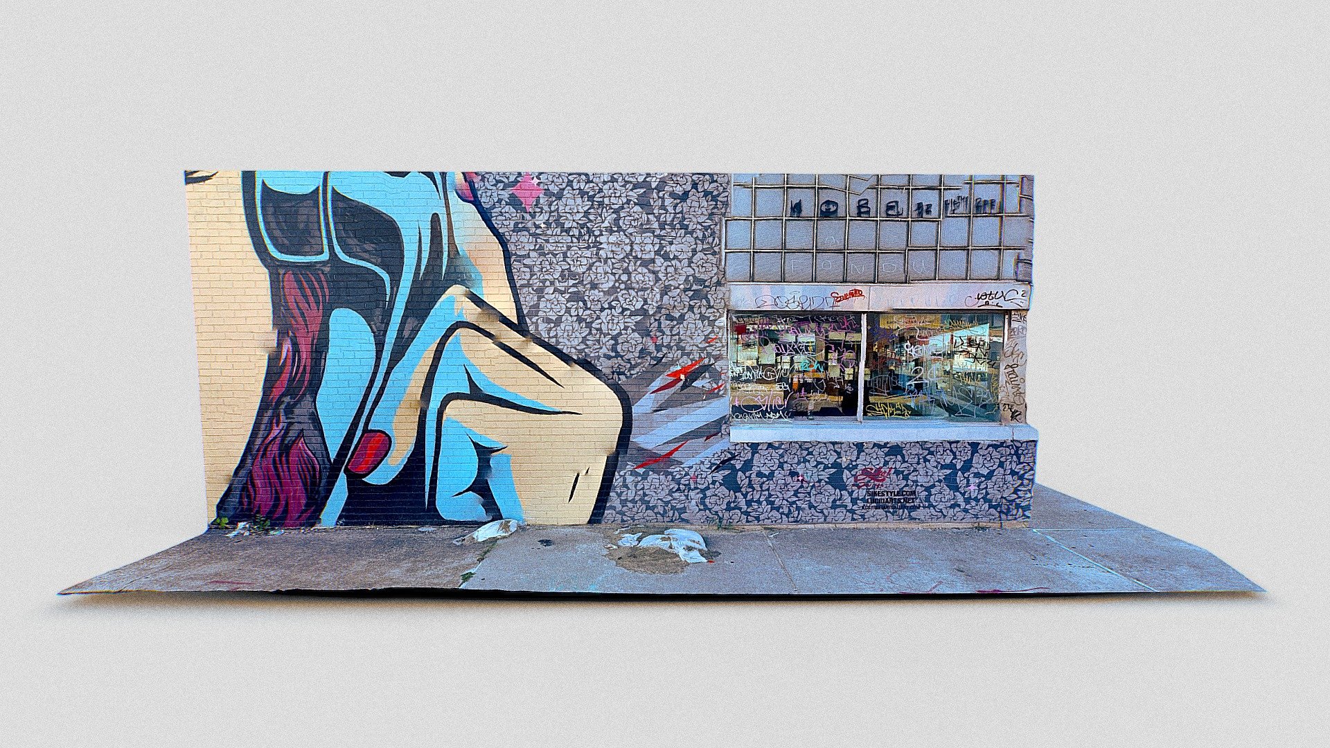 334: Graffiti Corner - Download Free 3D model by alexdelker [b949849 ...