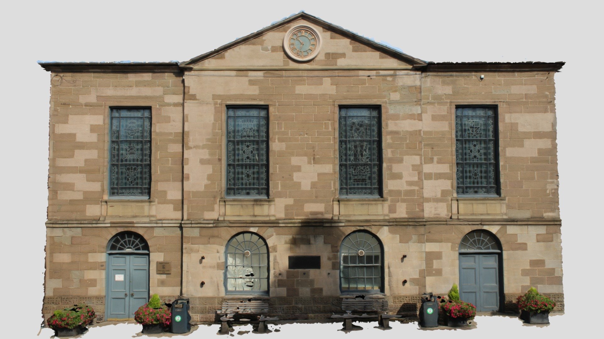 Forfar, Town Hall (south elevation) - Download Free 3D model by Daniel ...