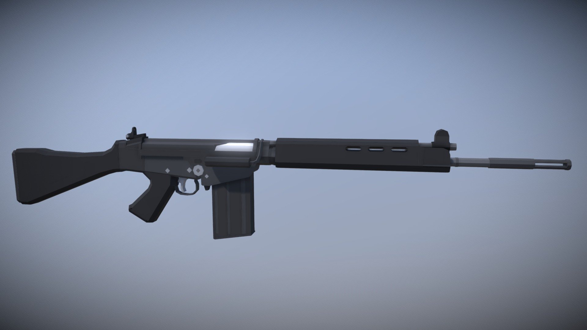FN FAL - 3D model by lt.tse (@lttse) [b94b7c1] - Sketchfab