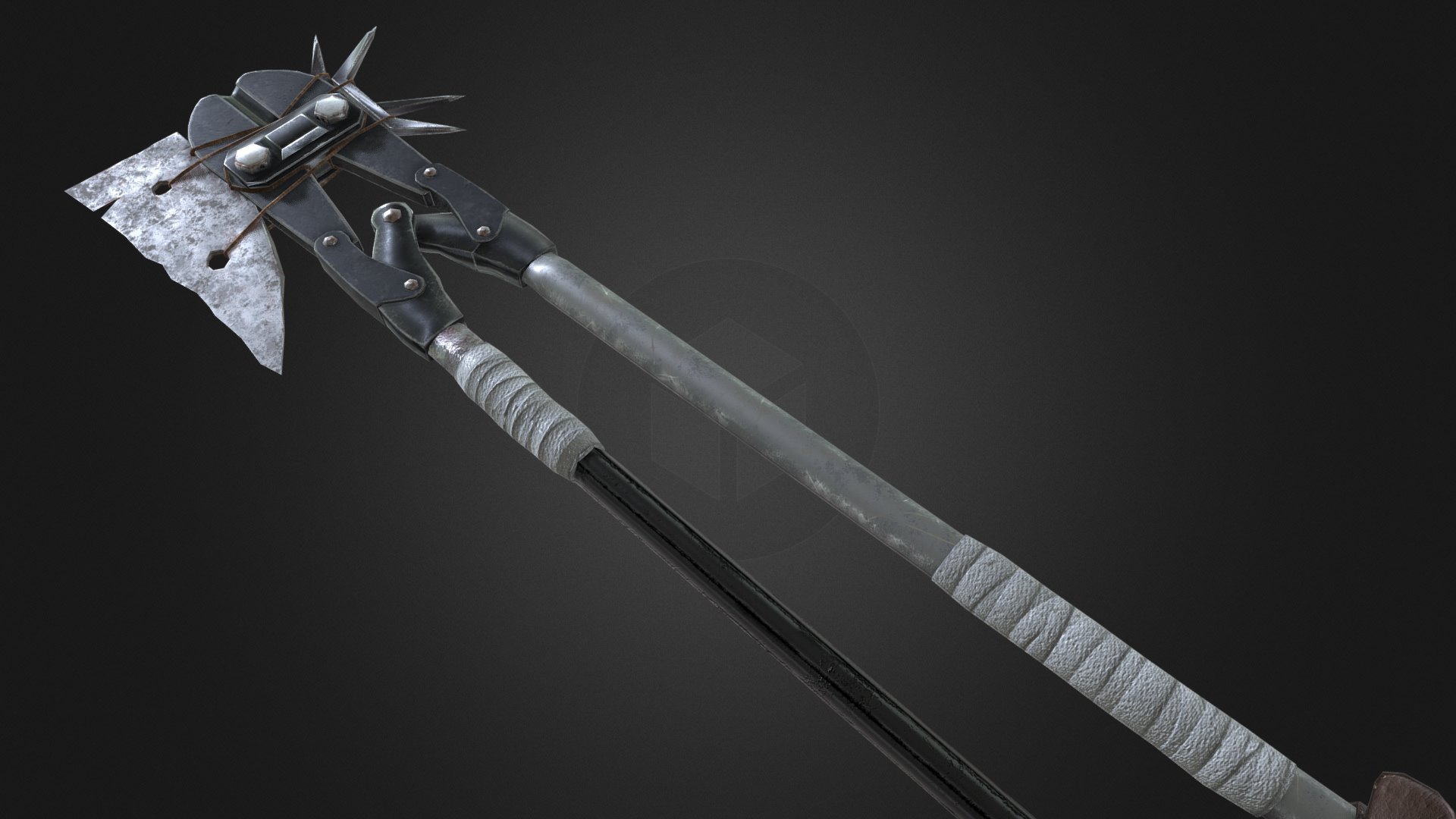 Bolt Cutter Axe - 3D model by Jonathan Affleck (@affleckjt) [b95019e ...