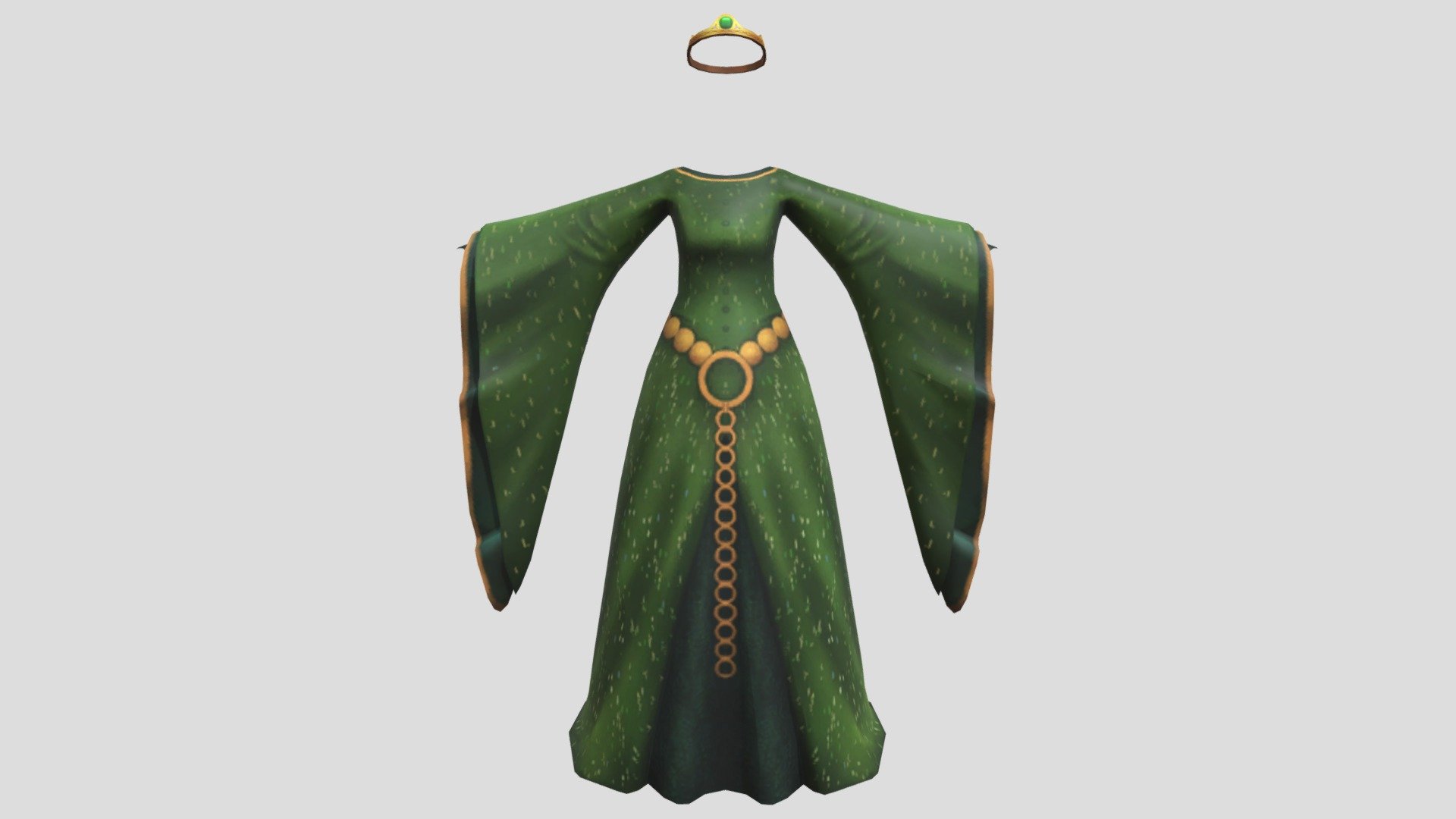Queen Elinor Clothes - Download Free 3D model by Princess Gowns ...