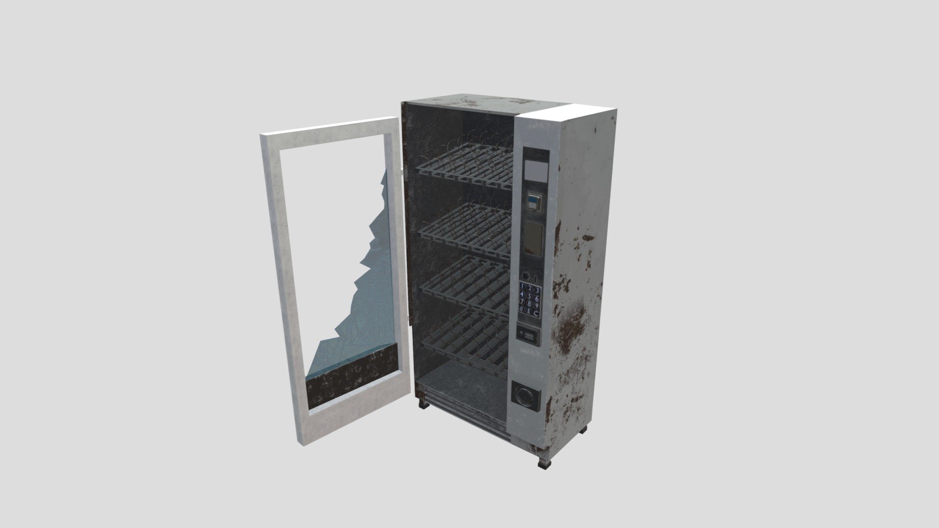 Broken Vending Machine - 3D model by Anton.Kasian.Edberg [b954de4 ...