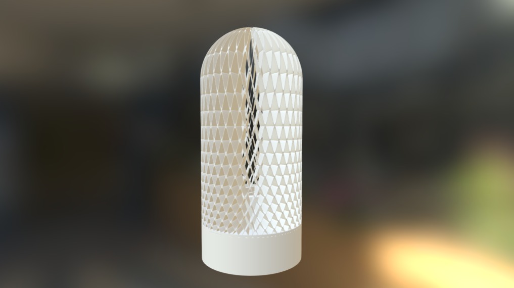 Bullet shape LED light No.12-1 - 3D model by 陳明熙 (@mschen) [b9552b3 ...