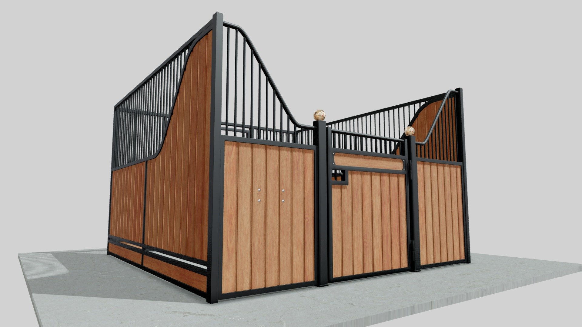 Horse stall - v2 - Buy Royalty Free 3D model by Kollapse3D [b957037 ...