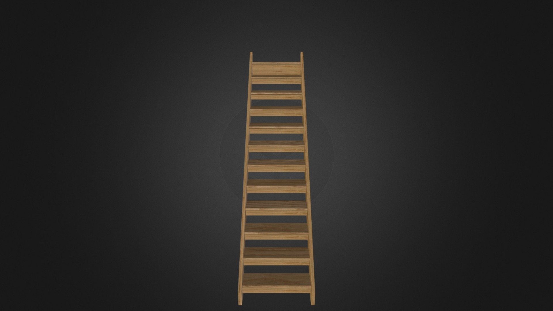 Open riser staircase - Download Free 3D model by TKstairs.com ...