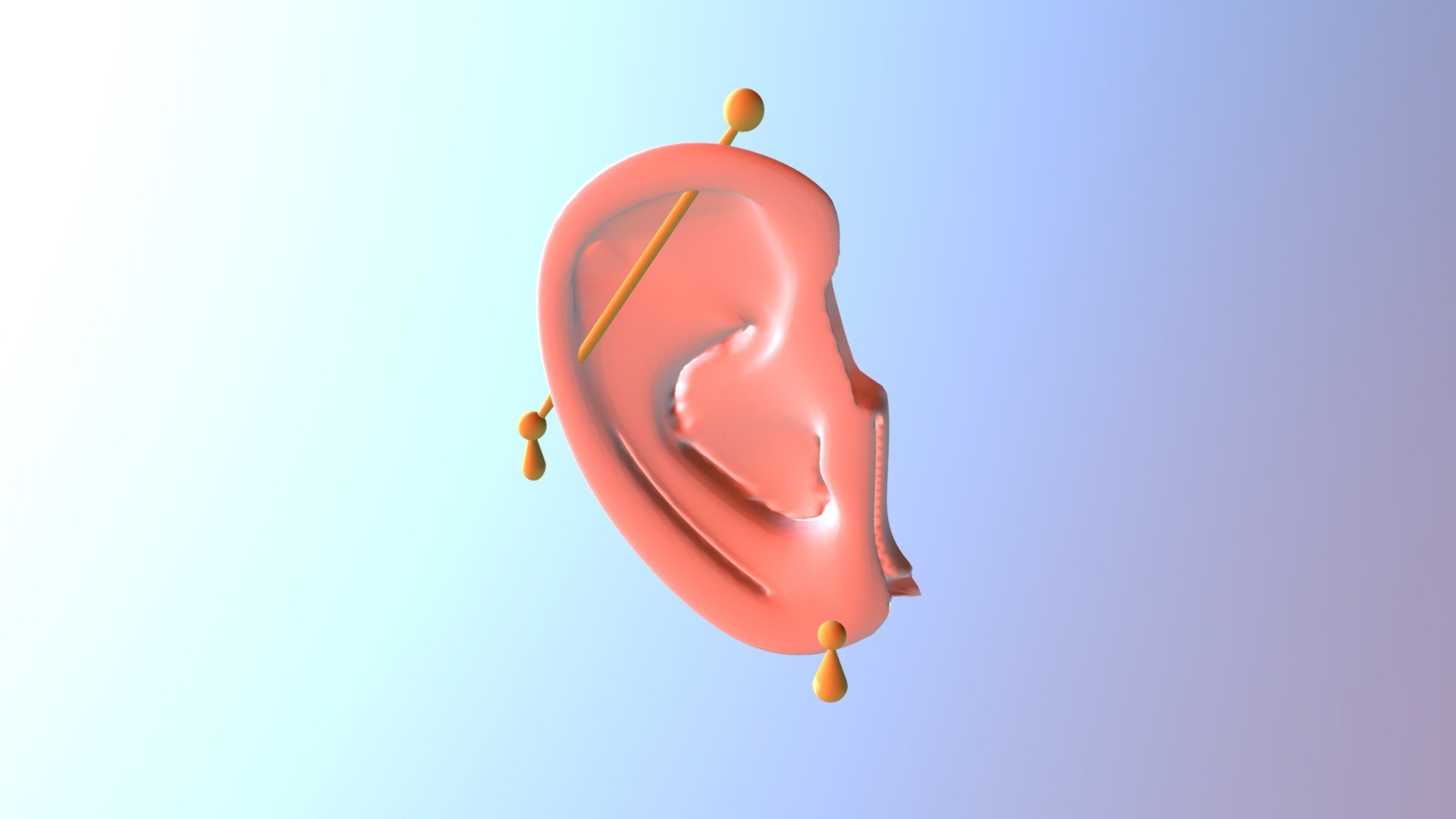 Oreja - 3D model by Samantha_97SR [b959911] - Sketchfab