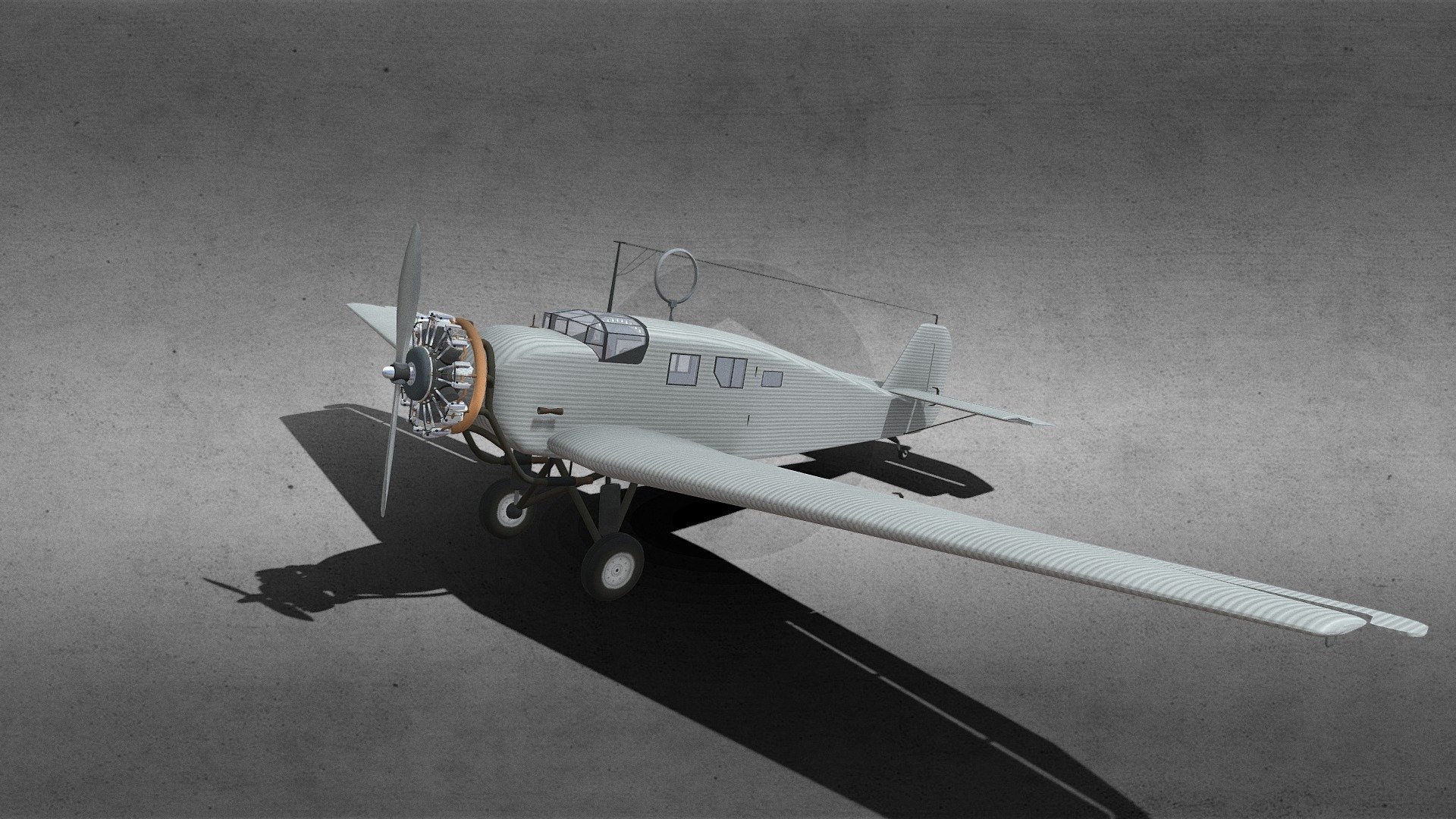 Junkers W34 - 3D model by Megarobloxfr (@brajedm8443) [b95a7a9] - Sketchfab