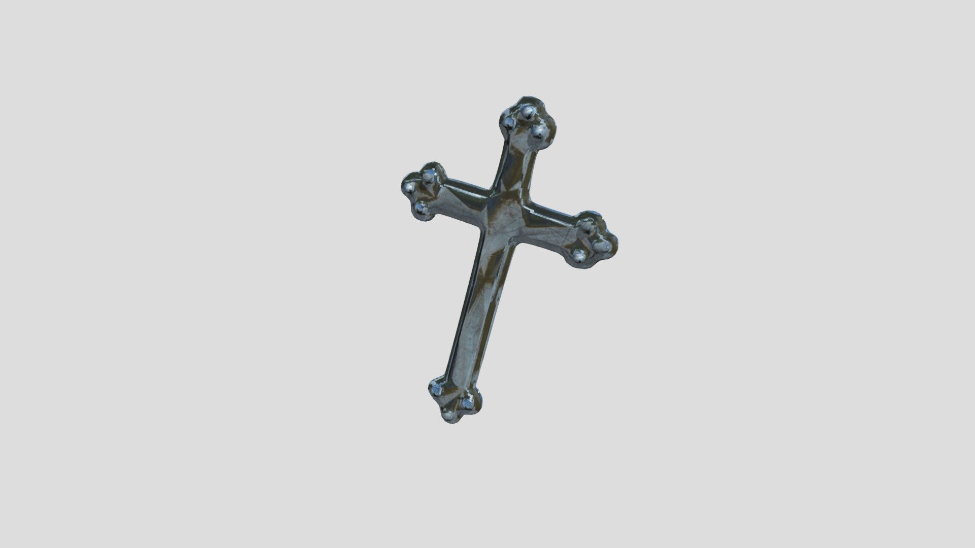 Cross_silver - Download Free 3D model by malle87 [b95a86c] - Sketchfab