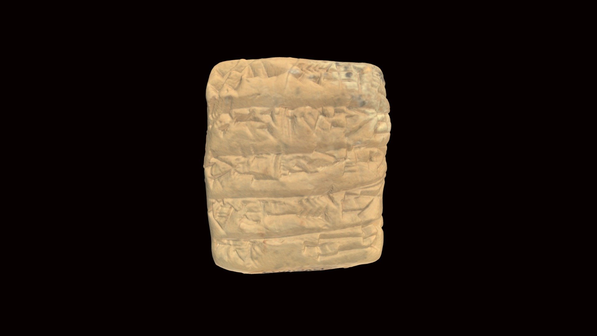 Cuneiform Tablet HMANE1903.11.14 - 3D model by Harvard Museum of the ...