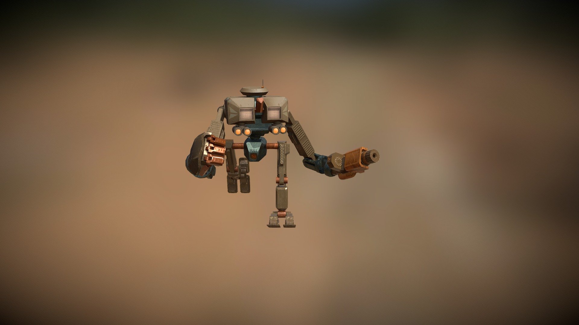 Bot-Texture - 3D model by JarneRius [b95cec0] - Sketchfab