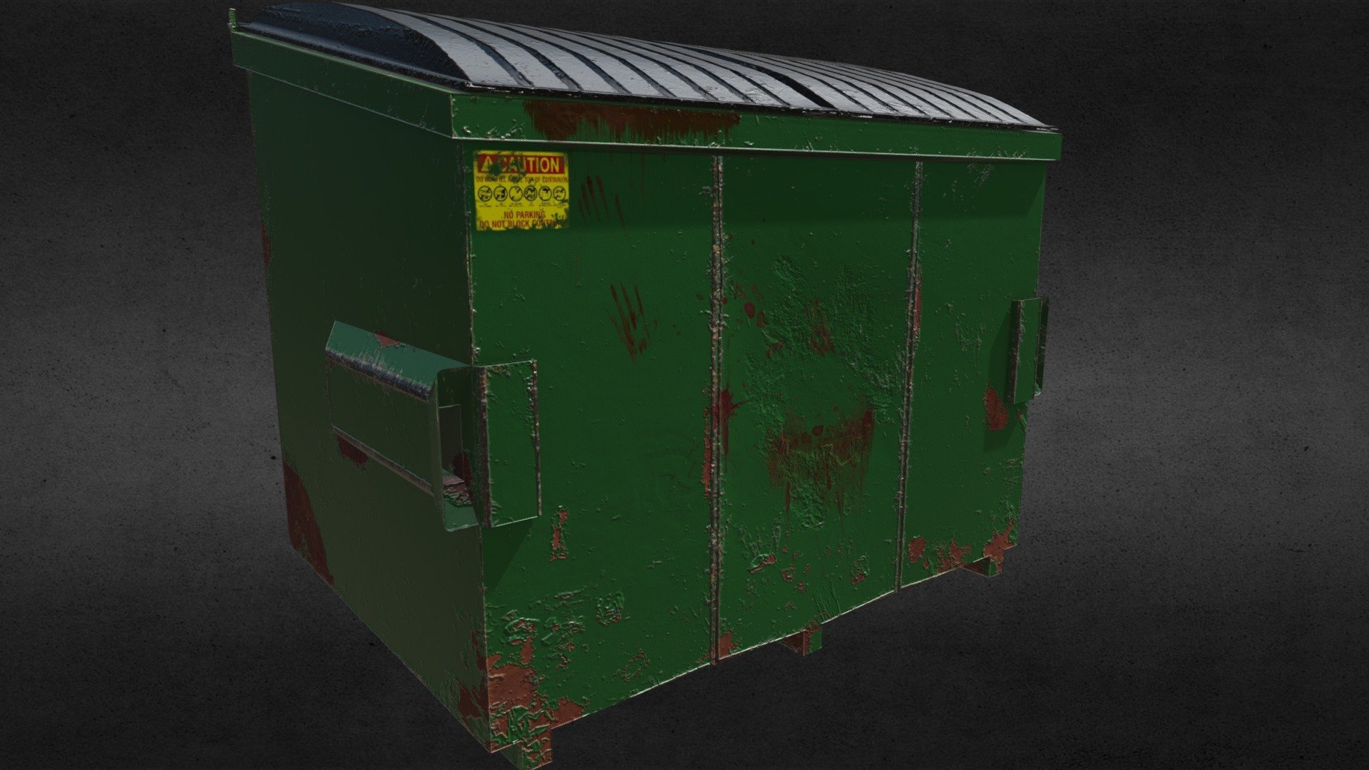 Crime Scene Dumpster - 3D model by BLMcHale [b95e606] - Sketchfab