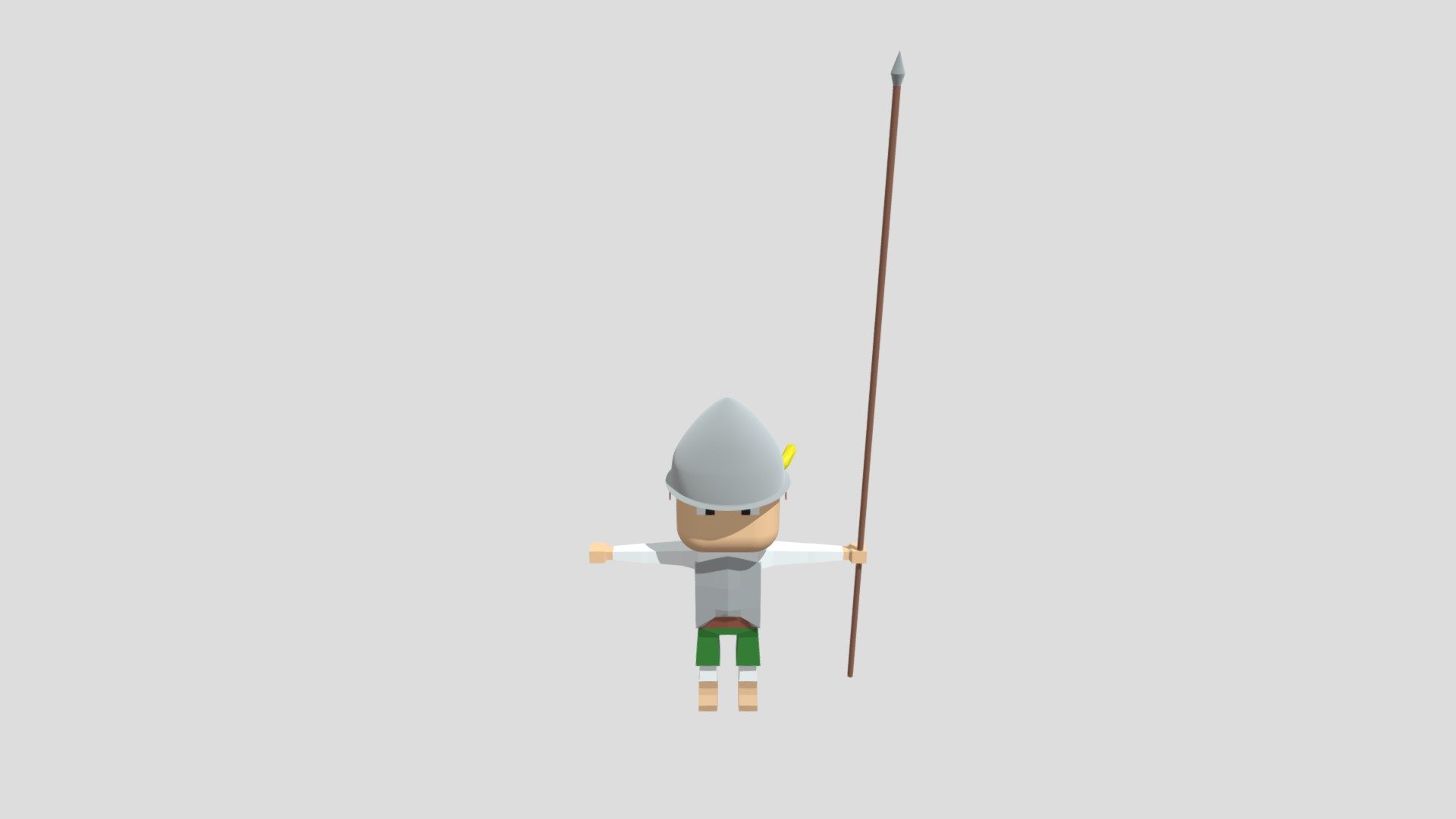 Pikeman soldier - Download Free 3D model by malewe24 [b95e960] - Sketchfab