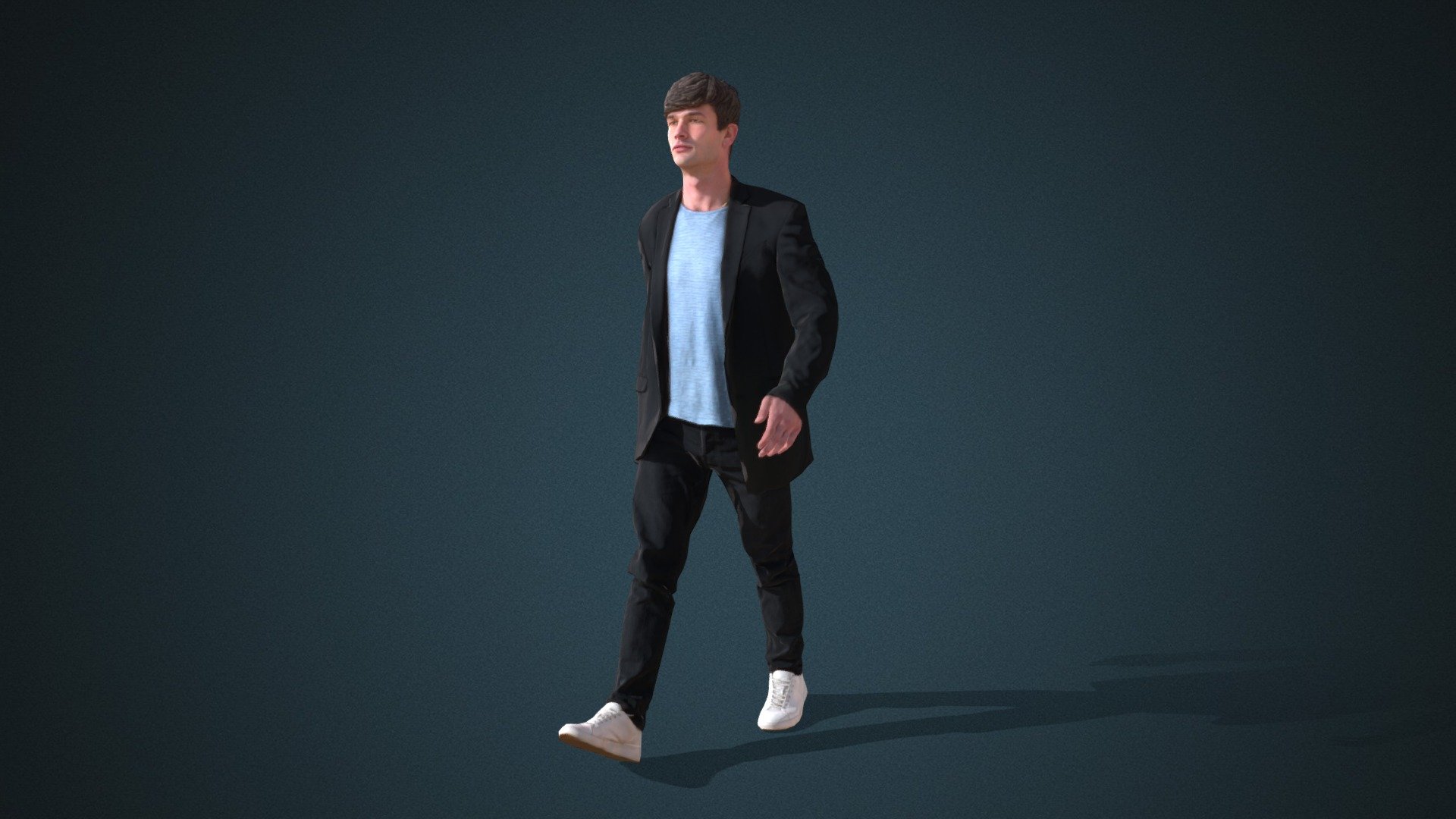 Facial And Body Animated Party M 0007 Actorcore 3d Model By