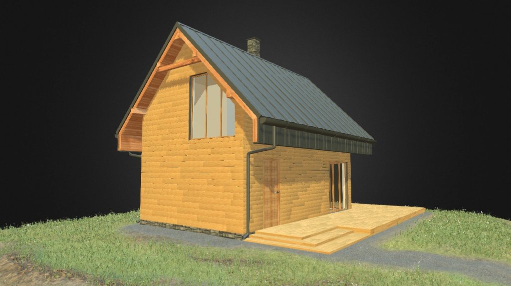 Summer House - v.1.1 - 3D model by Piotr Jędrzejko (@khargulec ...
