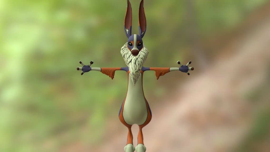 Lapin High - 3D model by ameesanana [b962e00] - Sketchfab